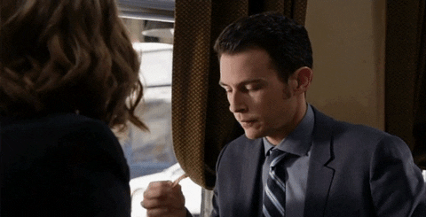 James Aubrey Eating GIF by Bones - Find & Share on GIPHY