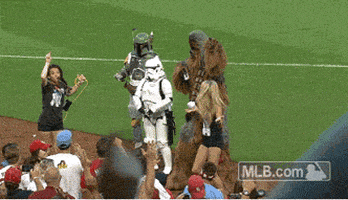 Mascot Smile GIF by MLB - Find & Share on GIPHY