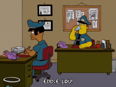 The Simpsons Eddie GIF - Find & Share on GIPHY