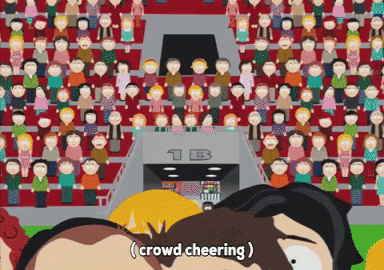 Crowd Stadium GIF by South Park - Find & Share on GIPHY