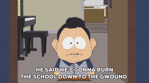 School Burning GIF by South Park - Find & Share on GIPHY