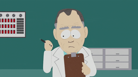Doctor Reviewing GIF by South Park - Find & Share on GIPHY