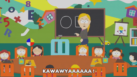 Classroom Wow GIF by South Park - Find & Share on GIPHY