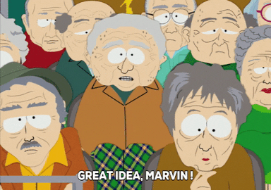 Old People Talking GIF by South Park - Find & Share on GIPHY