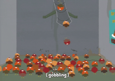 Turkeys Falling Off Of A Slide GIF by South Park - Find & Share on GIPHY