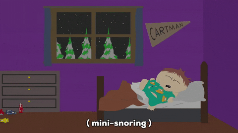 Eric Cartman Sleeping GIF by South Park - Find & Share on GIPHY