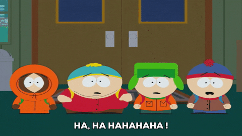 Eric Cartman Laughing GIF by South Park - Find & Share on GIPHY