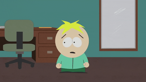 Scared Butters Stotch GIF by South Park - Find & Share on GIPHY