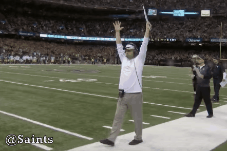 Nfl Saints Gameday GIF by New Orleans Saints - Find & Share on GIPHY
