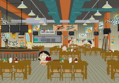 Walking Restaurant GIF by South Park - Find & Share on GIPHY