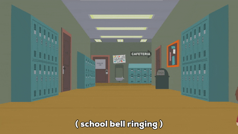 School Ringing GIF by South Park - Find & Share on GIPHY
