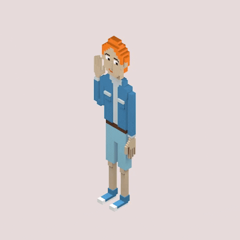 Redhead Hello GIF by ZinZen - Find & Share on GIPHY