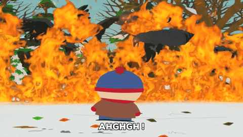 Stan Marsh Fire GIF by South Park - Find & Share on GIPHY