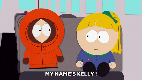 Kenny Mccormick Kelly GIF by South Park - Find & Share on GIPHY