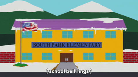 School Ringing GIF by South Park - Find & Share on GIPHY