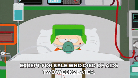 Sick Kyle Broflovski GIF by South Park - Find & Share on GIPHY