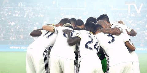Huddle GIF by LA Galaxy - Find & Share on GIPHY