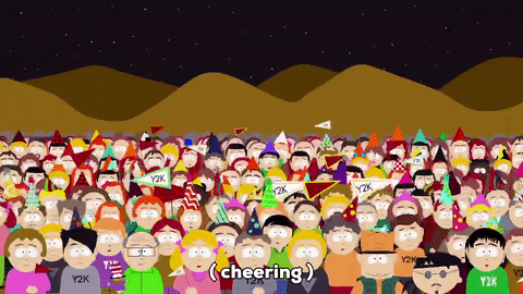 Crowd Celebrate GIF by South Park - Find & Share on GIPHY