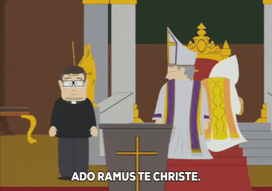 Pope Father Maxi GIF by South Park - Find & Share on GIPHY