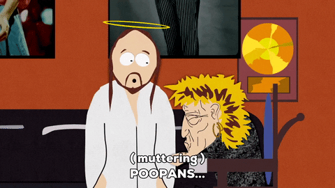 Jesus Poop GIF by South Park - Find & Share on GIPHY