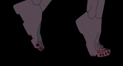 Feet GIF by Pierrad - Find & Share on GIPHY