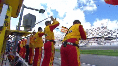 Excited Joey Logano GIF by NASCAR - Find & Share on GIPHY