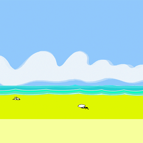 Sea Waves GIF by Nino Paulito - Find & Share on GIPHY