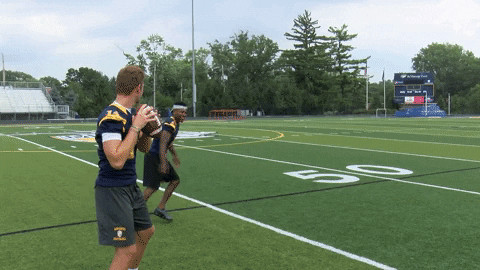 Go Johnny Go Football GIF by Marian University - Find & Share on GIPHY