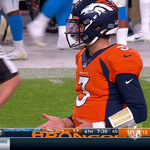 Drew Lock Football GIF by NFL - Find & Share on GIPHY