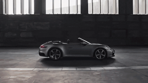 Porsche Porsche911Cabriolet GIF - Find & Share on GIPHY