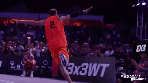 Happy Dance GIF by FIBA3x3 - Find & Share on GIPHY