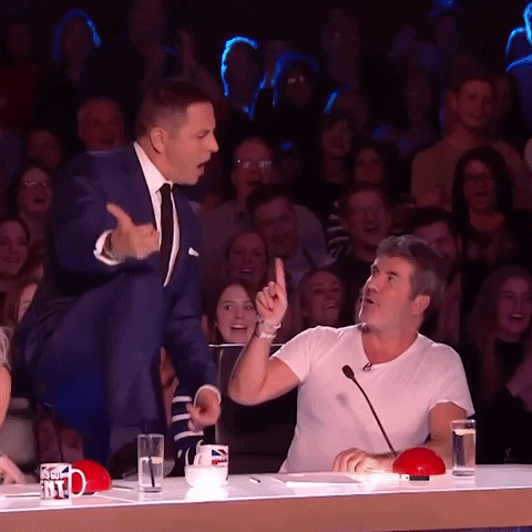 Simon Cowell No GIF by Got Talent Global - Find & Share on GIPHY
