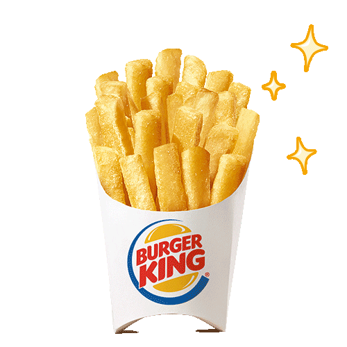 Fries Sticker by Burger King ID for iOS & Android | GIPHY