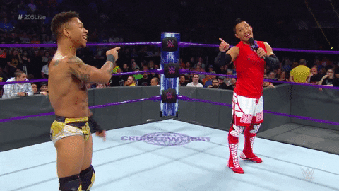 205 Live Mic Drop GIF by WWE - Find & Share on GIPHY