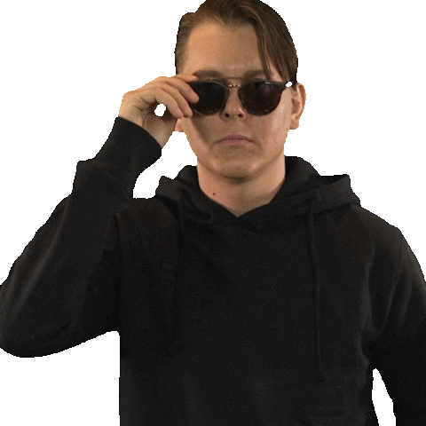 Sunglasses What Sticker by Emil Assergård for iOS & Android | GIPHY