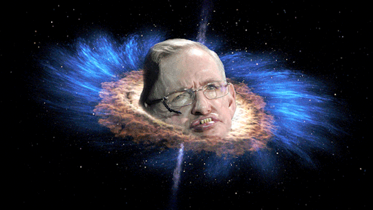 Stephen Hawking Space GIF by Jess Mac - Find & Share on GIPHY