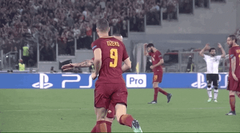Champions League Football GIF by AS Roma - Find & Share on GIPHY