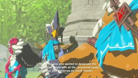 Revali's subtle jealousy in "Return of Calamity Ganon" : r/Breath_of ...