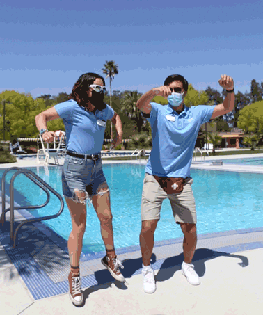 Jumping Swimming Pool GIF by UC Davis - Find & Share on GIPHY