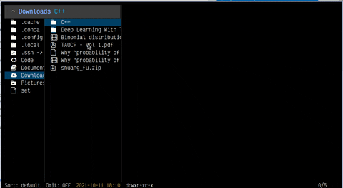 Dirvish: a minimalistic file manager based on dired. Such as ranger ...