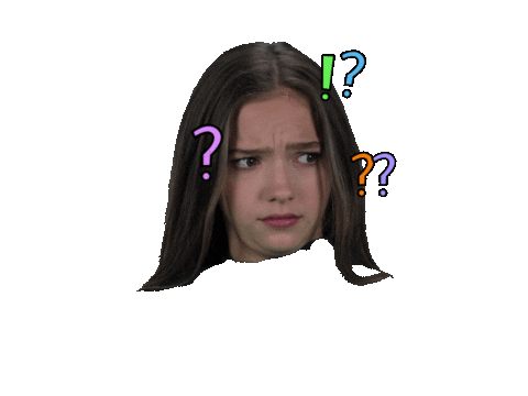Confused Question Mark Sticker by Jayden Bartels for iOS & Android | GIPHY