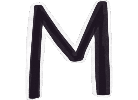 M Alphabet Sticker for iOS & Android | GIPHY