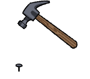 Hammer Tools Sticker by carriesloane for iOS & Android | GIPHY