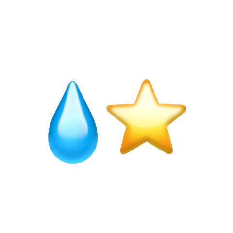 Star Teardrop Sticker by NAATIONS_ for iOS & Android | GIPHY