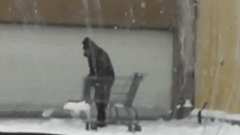 Snow Shoveling GIF - Find & Share on GIPHY