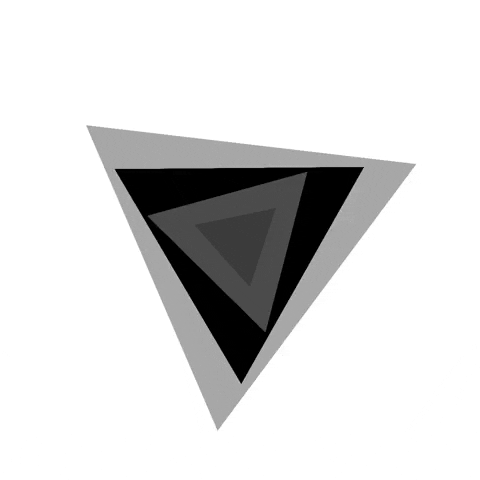 Black And White Triangles GIF by partyonmarz - Find & Share on GIPHY