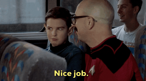 Great Job Reaction GIF by CBS - Find & Share on GIPHY