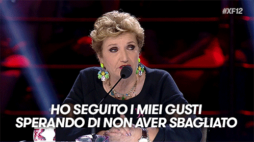 Mara Maionchi Smile GIF by X Factor Italia - Find & Share on GIPHY