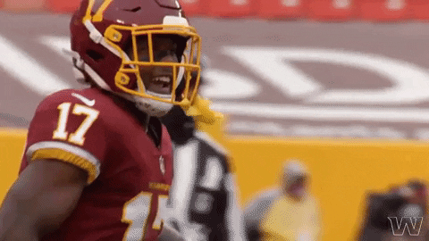 Nfl Terry Mclaurin GIF by Washington Football Team - Find & Share on GIPHY