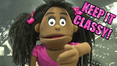 Fluffymoji Keep It Classy GIF by Fluffy Friends - Find & Share on GIPHY